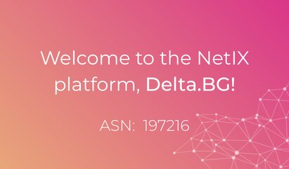 Delta.BG is the newest member of the NetIX platform!